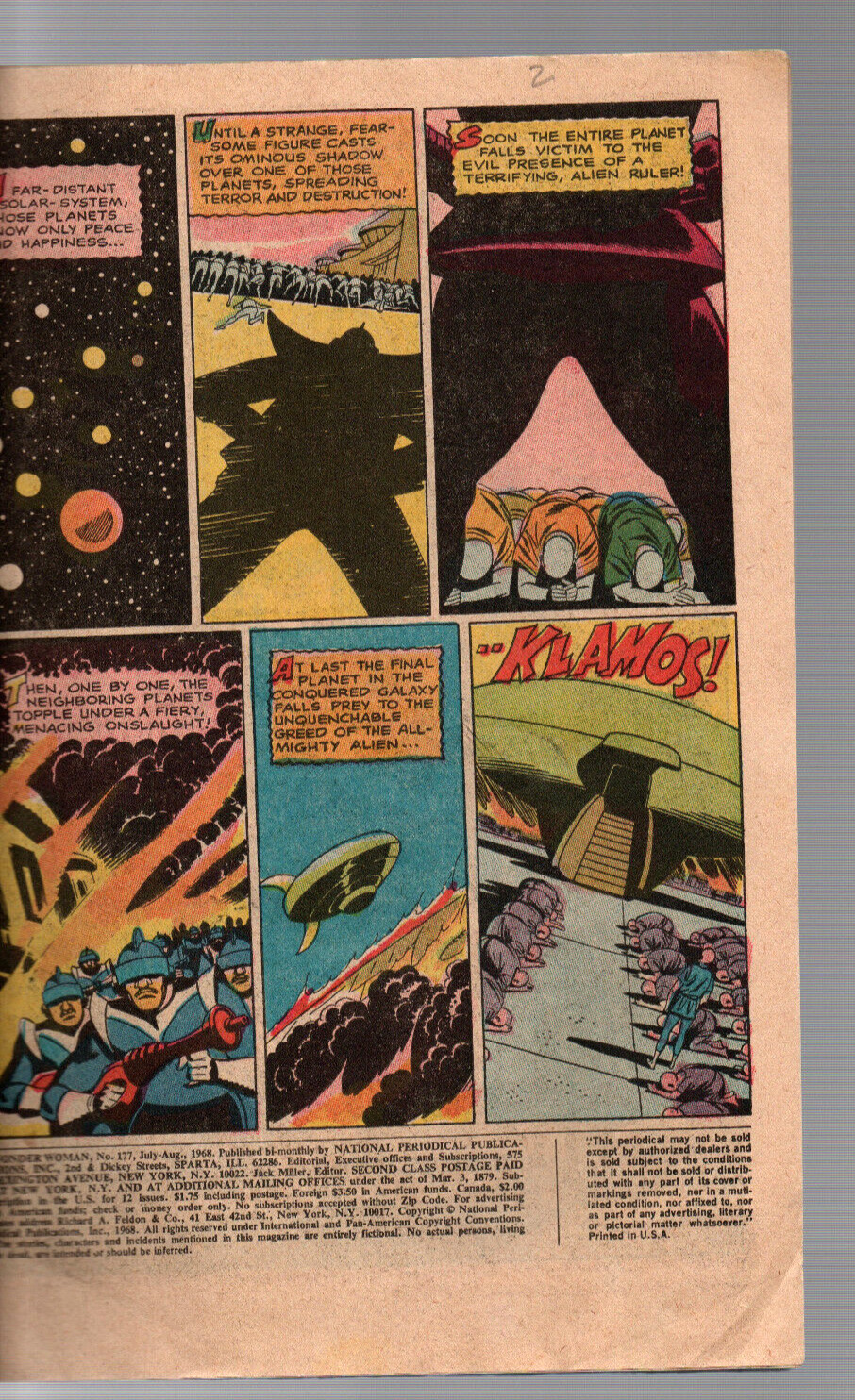 Wonder Woman #177 - vs Supergirl - 1968 - VG | Comic Books - Silver Age ...