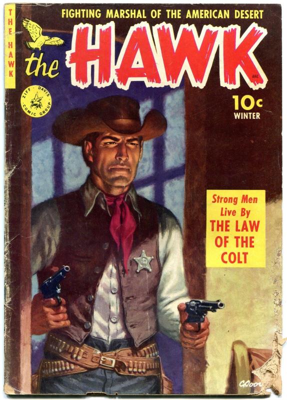 The Hawk Comics #1 1951-Murphy Anderson-George Tuska FR | Comic Books ...