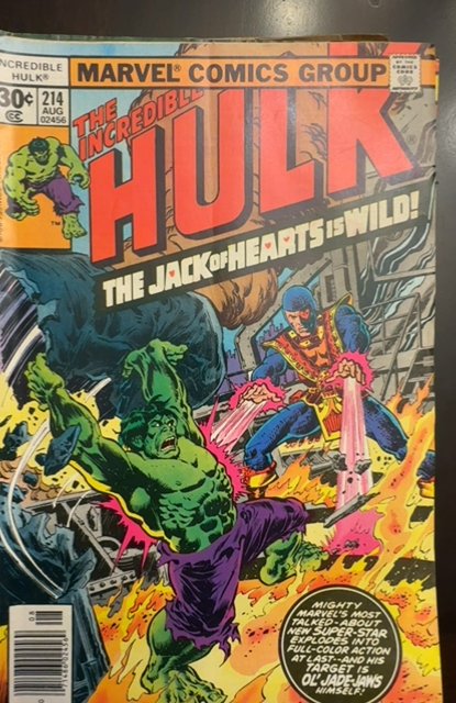 The Incredible Hulk #214 (1977) Hulk | Comic Books - Bronze Age, Marvel ...