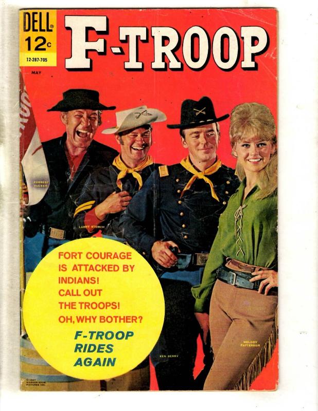 F-Troop # 5 FN Dell Silver Age Comic Book Photo Cover 1967 Western JL15 ...
