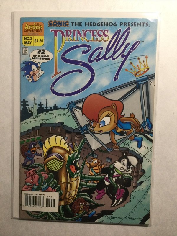 Sonic The Hedgehog Presents Princess Sally 2 Near Mint Nm Archie Comics ...