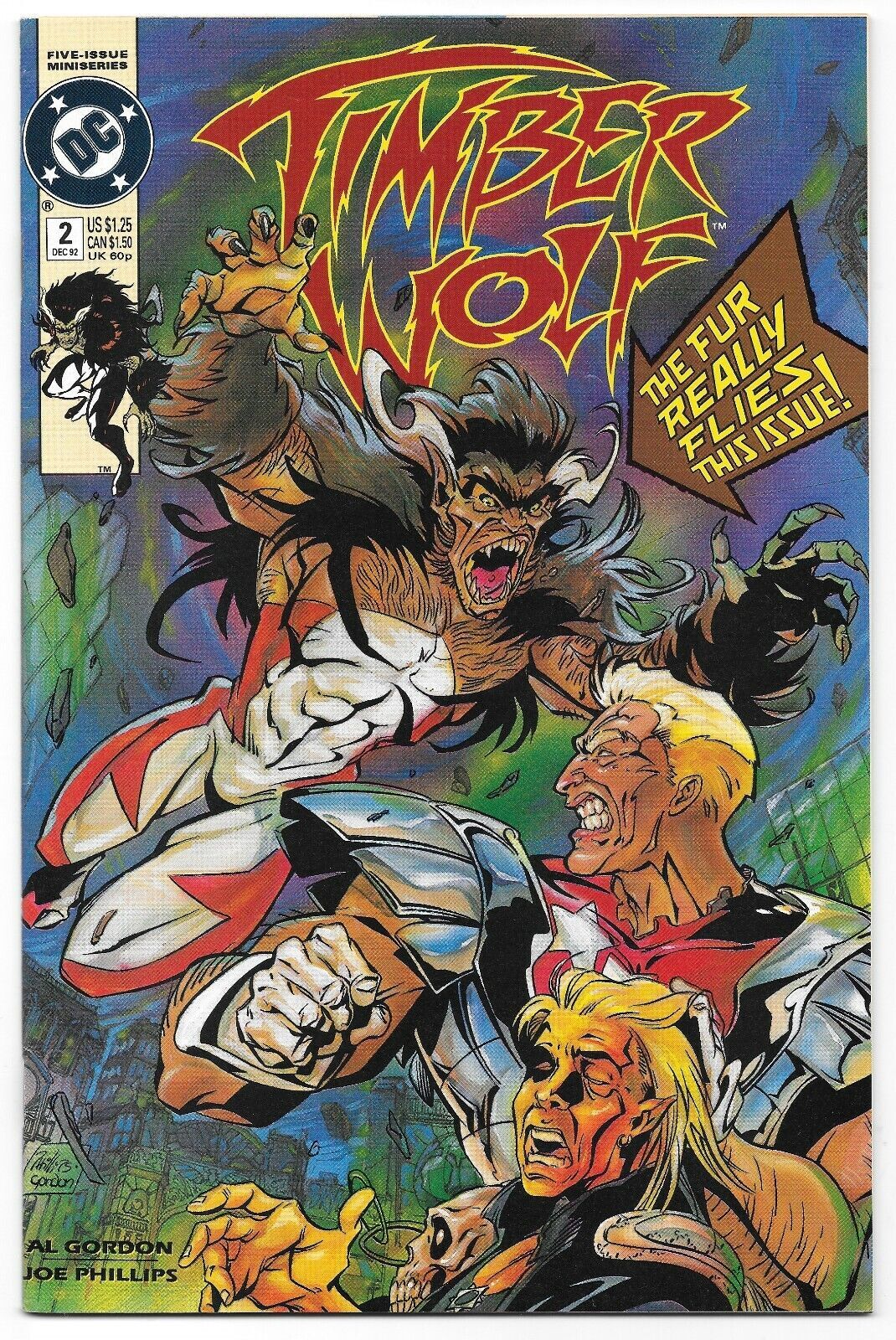 Timber Wolf #2 (12/1992) DC Comics | Comic Books - Modern Age / HipComic