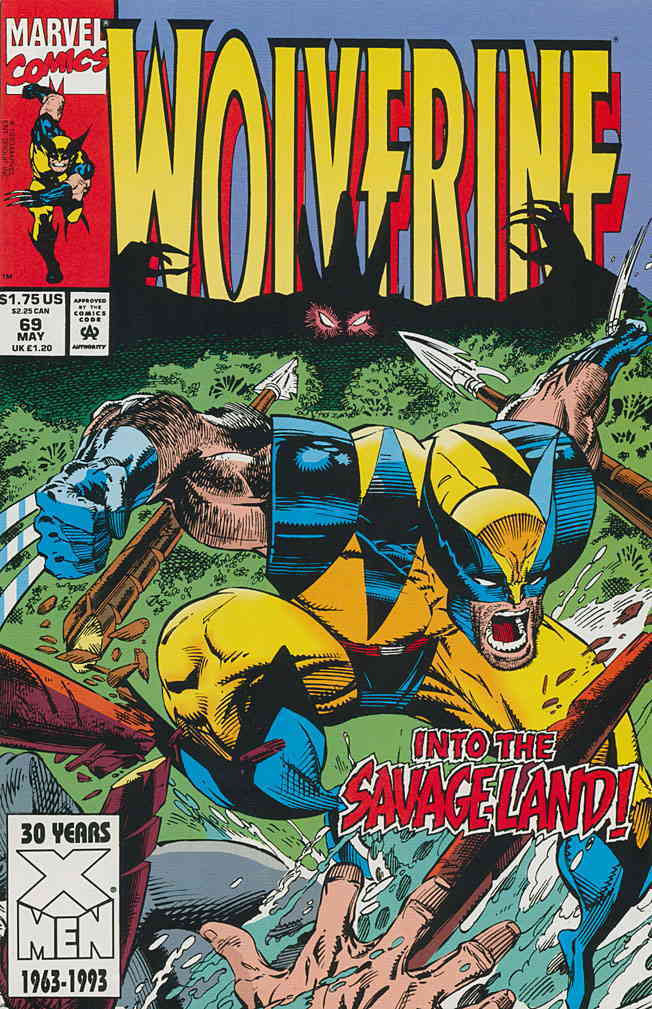 Wolverine #69 FN ; Marvel | Larry Hama Savage Land Sauron | Comic Books ...