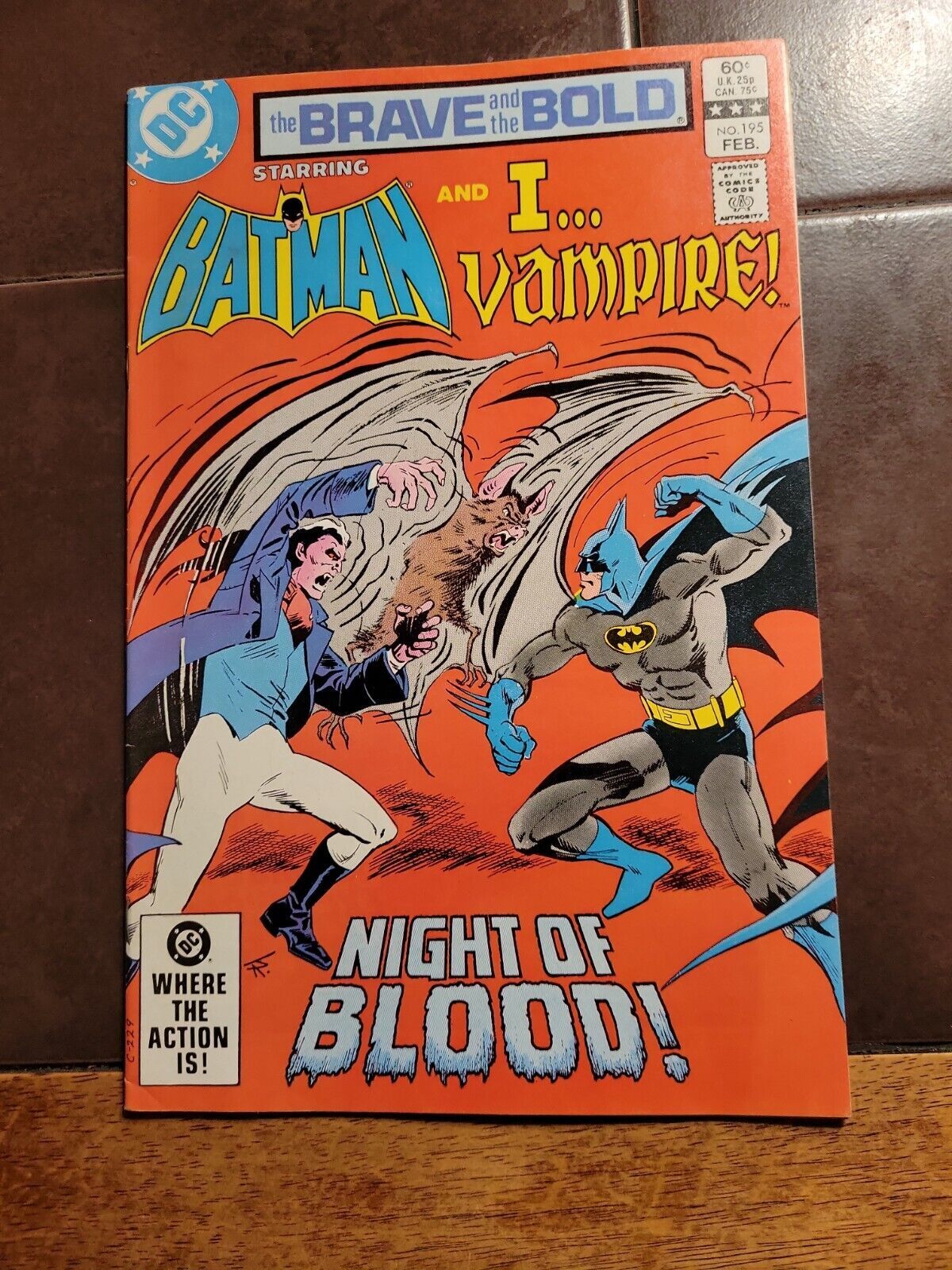 The Brave and the Bold #195 Batman and I Vampire 1983 DC Comics NM ...