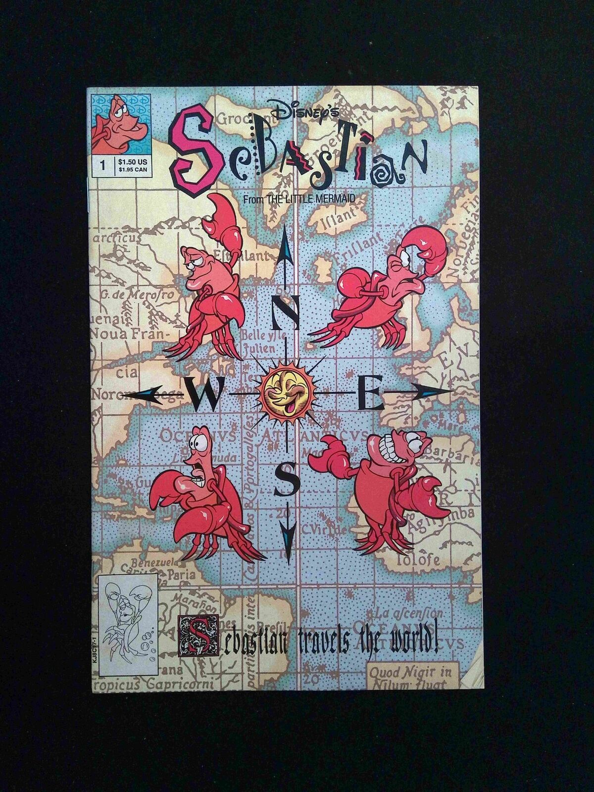 Sebastian #1 Walt Disney Comics 1992 VF/NM | Comic Books - Modern Age ...