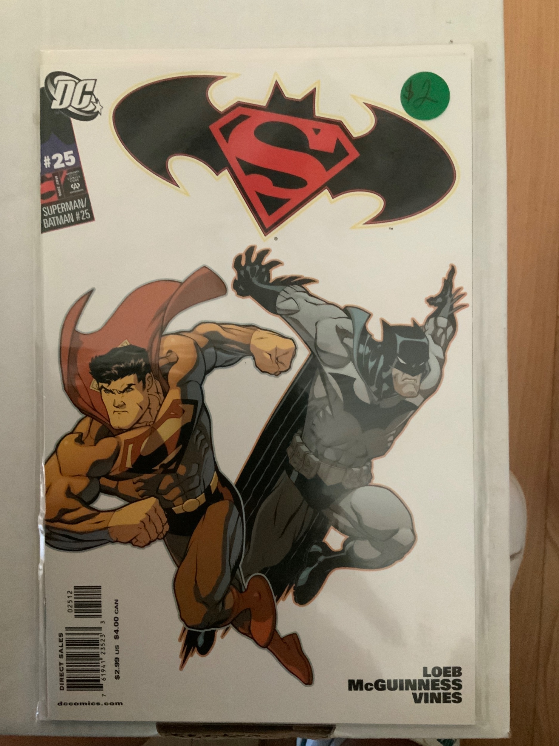 Superman / Batman #25 Second Print Cover (2006) | Comic Books - Modern ...