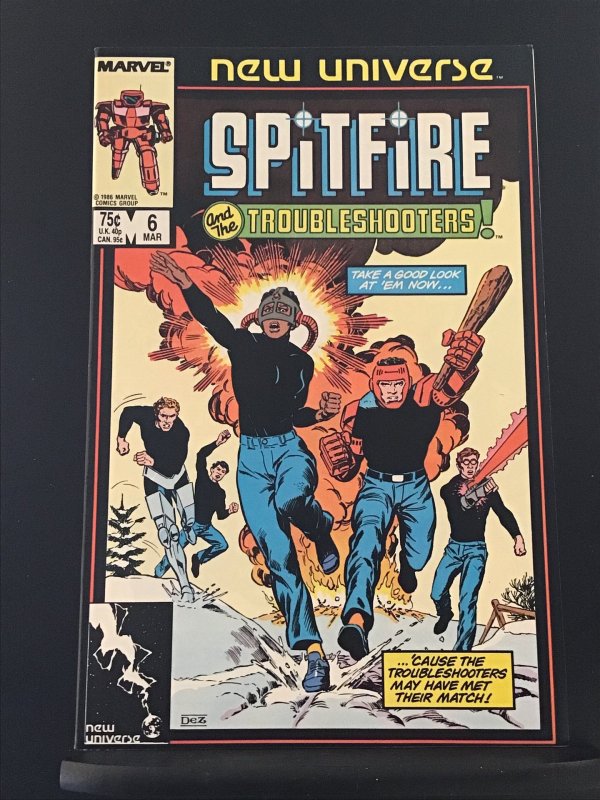 Spitfire and the Troubleshooters #6 (1987) | Comic Books - Copper Age ...