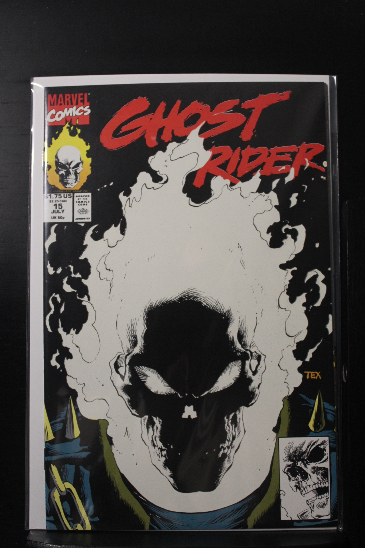Ghost Rider #15 Gold Second Printing Variant (1991) | Comic Books ...