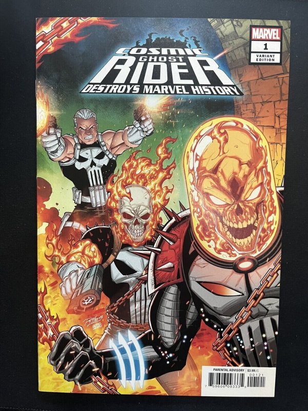 Cosmic Ghost Rider Destroys the Marvel Universe #1 Variant Marvel ...