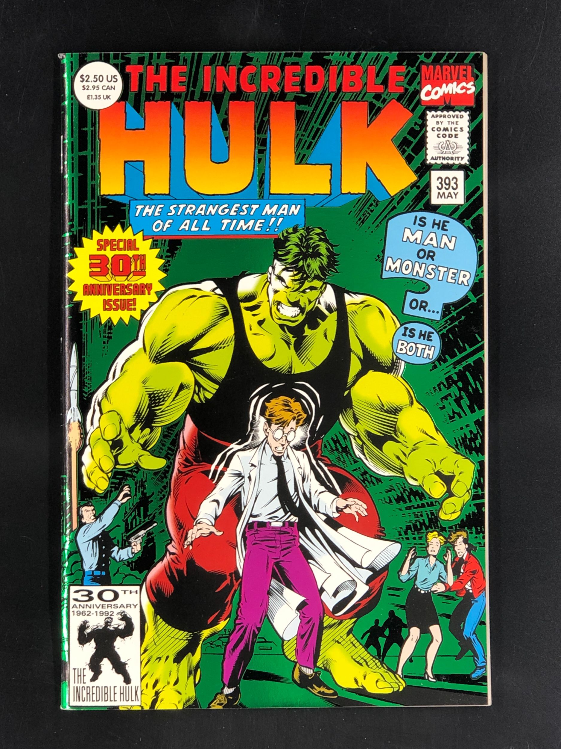 The Incredible Hulk #393 (1992) Oversized 30th Anniversary Issue ...