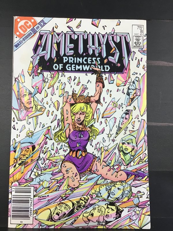 Amethyst, Princess of Gemworld #8 Newsstand Edition (1983) ZS | Comic Books - Bronze Age, DC ...