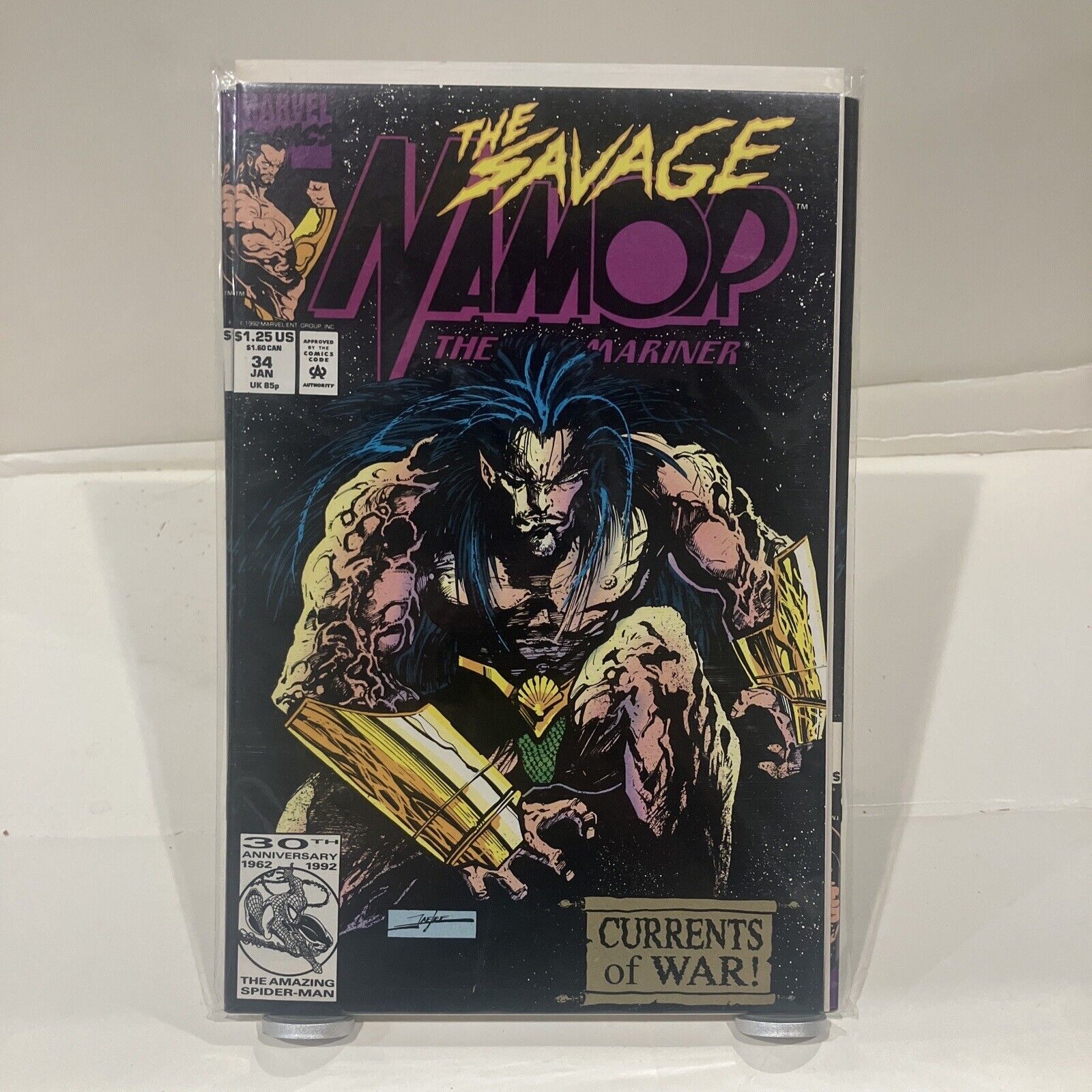 The Savage Namor The Submariner #34 (1993) "Currents of War!" MARVEL ...