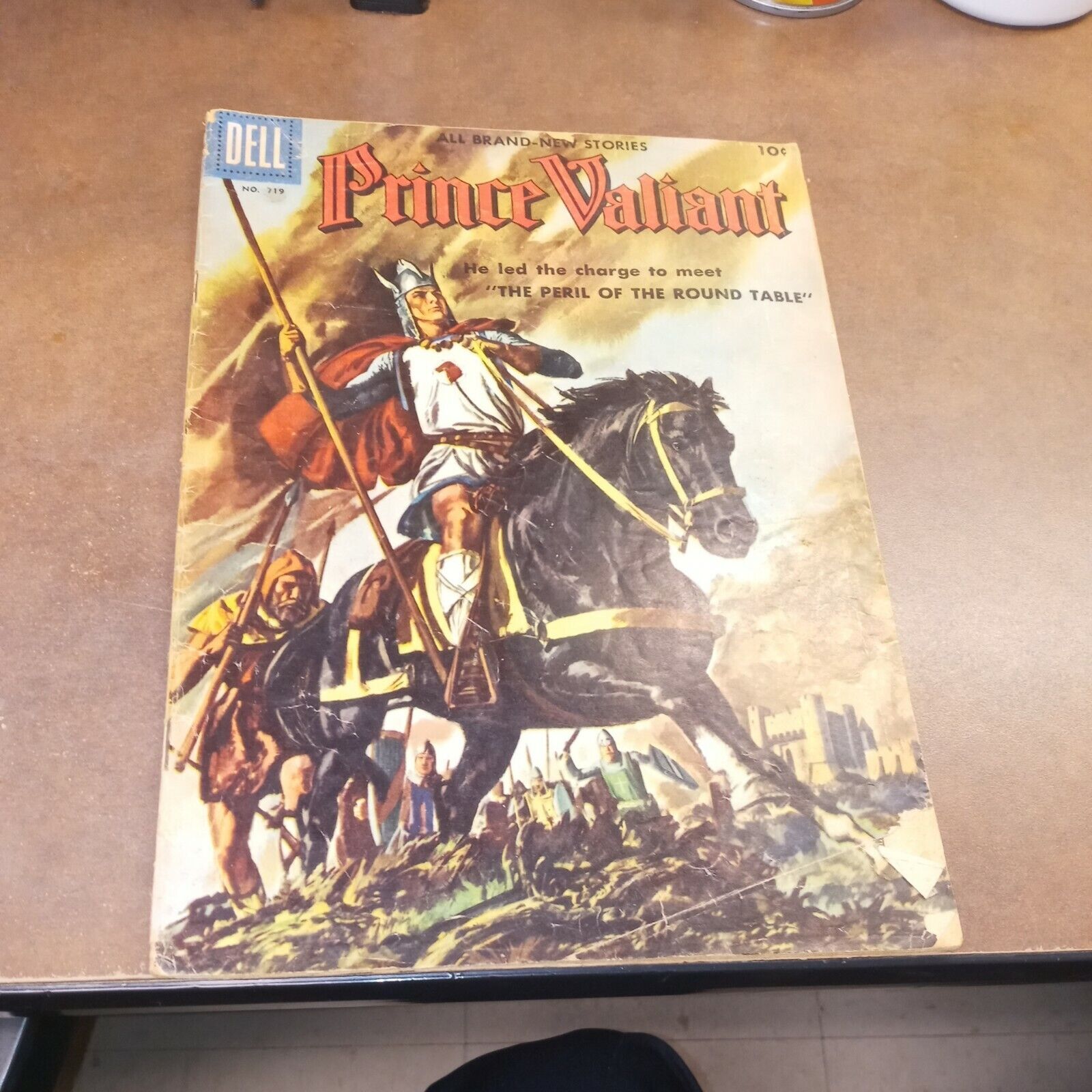 Prince Valiant 4 Issue Silver Age Dell Comics Lot Run Set Collection ...