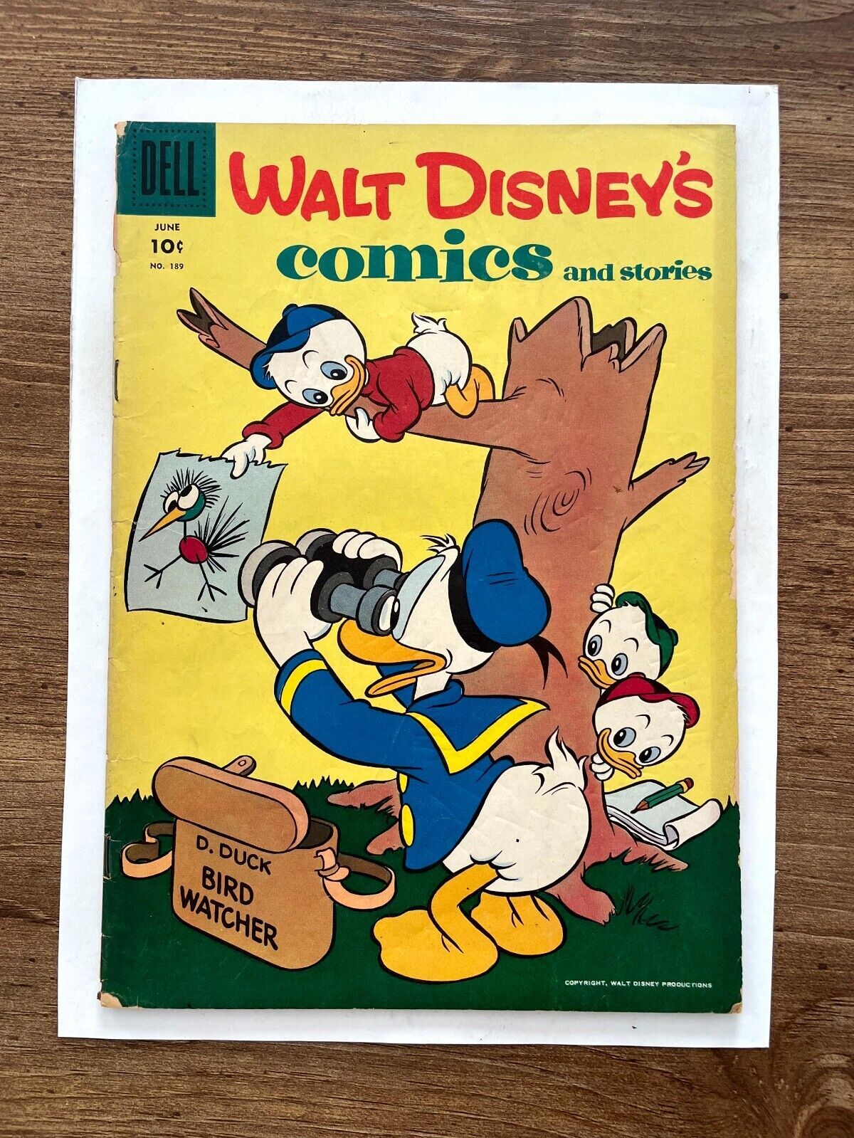 Walt Disneys Comics And Stories 189 Vg Dell Golden Age Comic Book 13