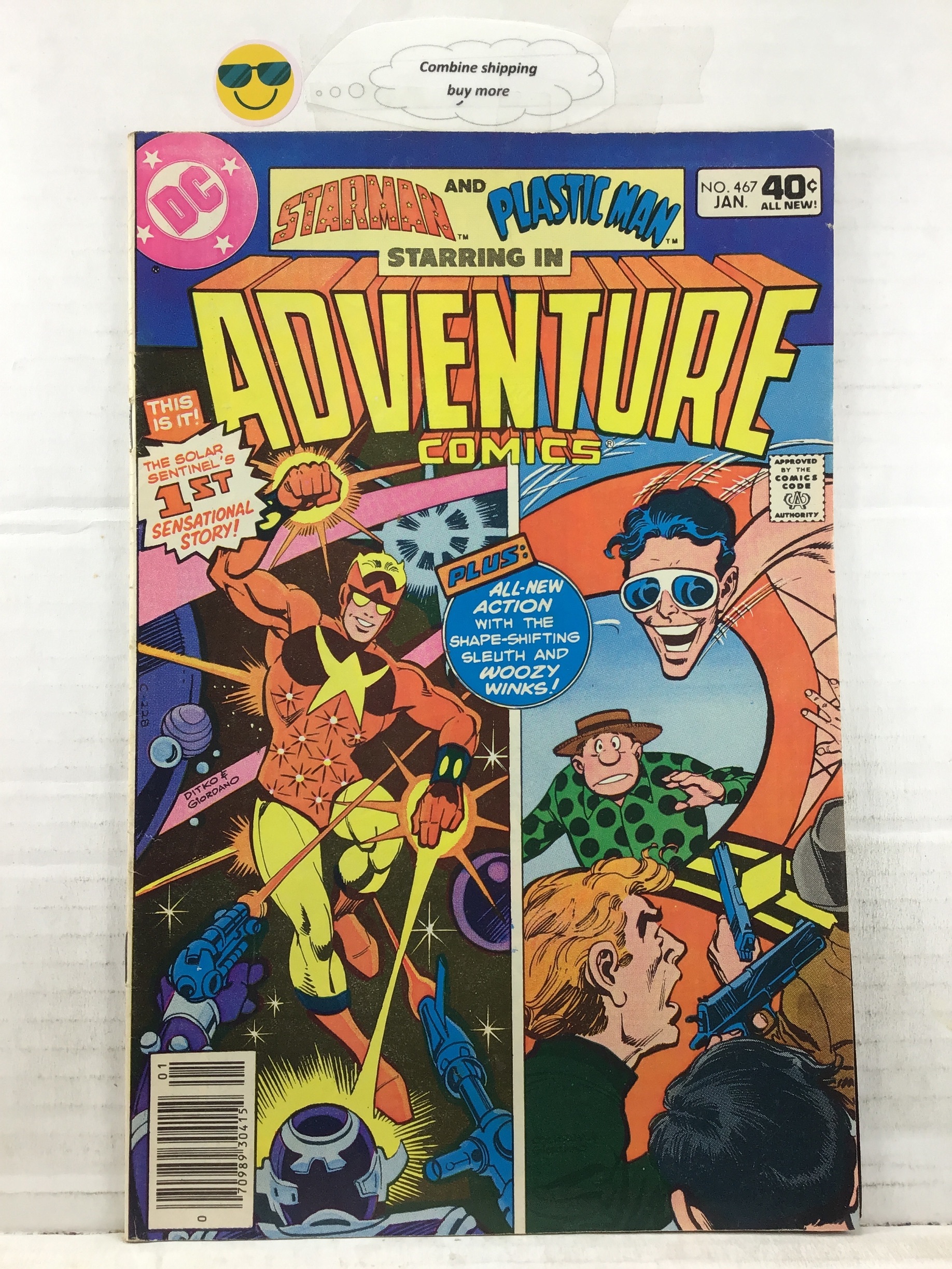 Adventure comics 467 (1980)key 1 st App of Starman, Prince Gavin of ...