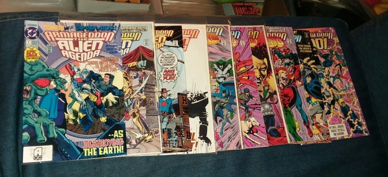armageddon alien agenda 1-4 inferno 1-4 special 1 2 complete set lot ...