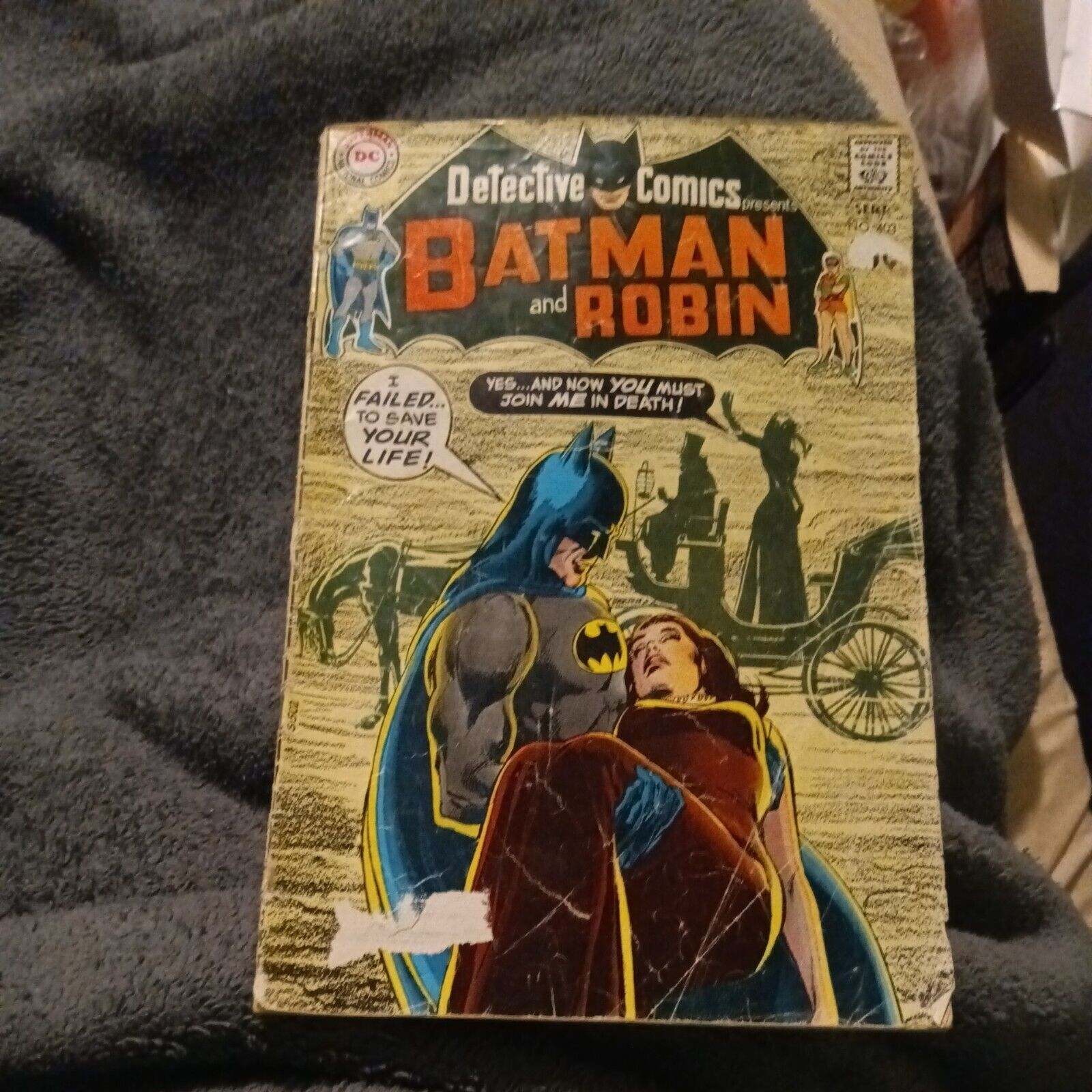DETECTIVE COMICS #403 DC Batman NEAL ADAMS COVER ART 1970 bronze age ...