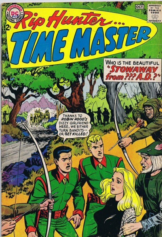 Rip Hunter Time Master #22 ORIGINAL Vintage 1964 DC Comics | Comic ...