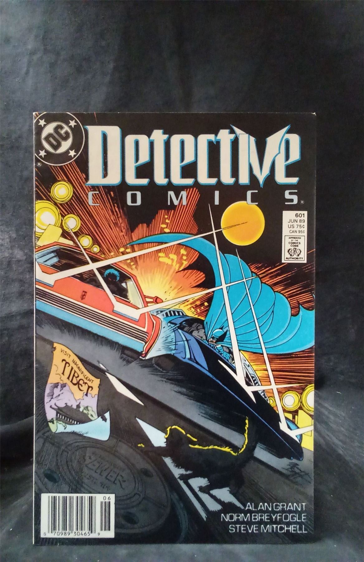 Detective Comics #601 Newsstand Edition 1989 DC Comics Comic Book ...