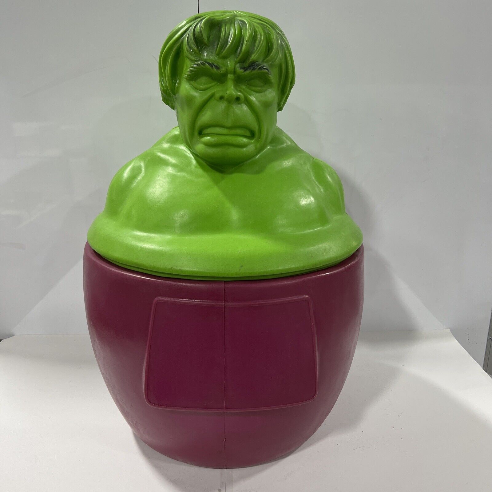 Vintage THE INCREDIBLE HULK Toy Chest Box Marvel Sun Products Talley ...