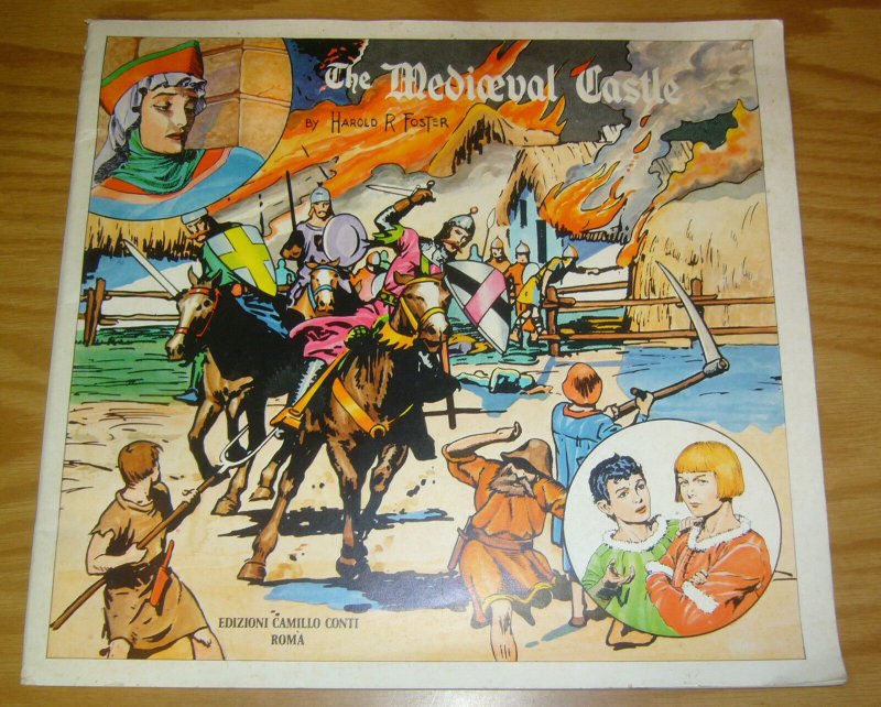 Prince Valiant: the Medieval Castle SC FN hal foster - italian reprint ...