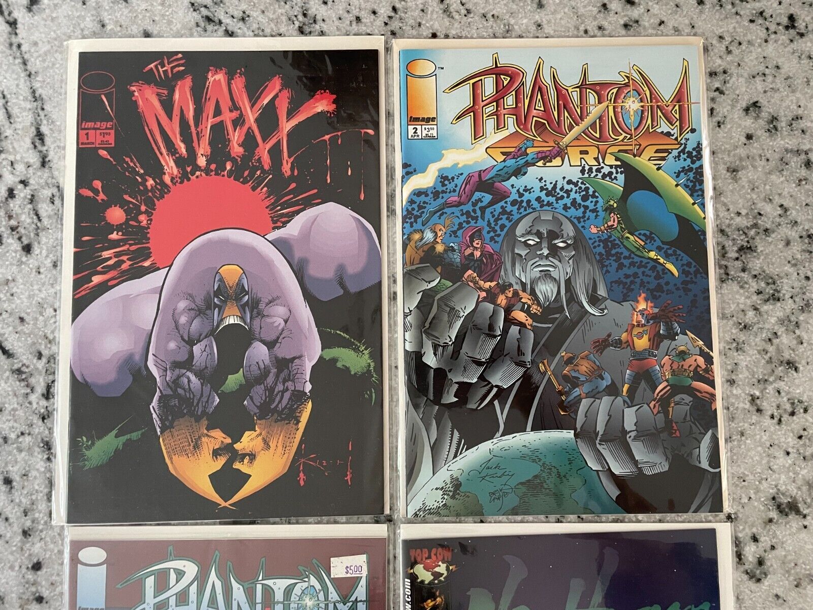 4 Image Comics No Honor # 1 + Phantom Force # 1 2 + The Maxx # 1 NM 1st ...