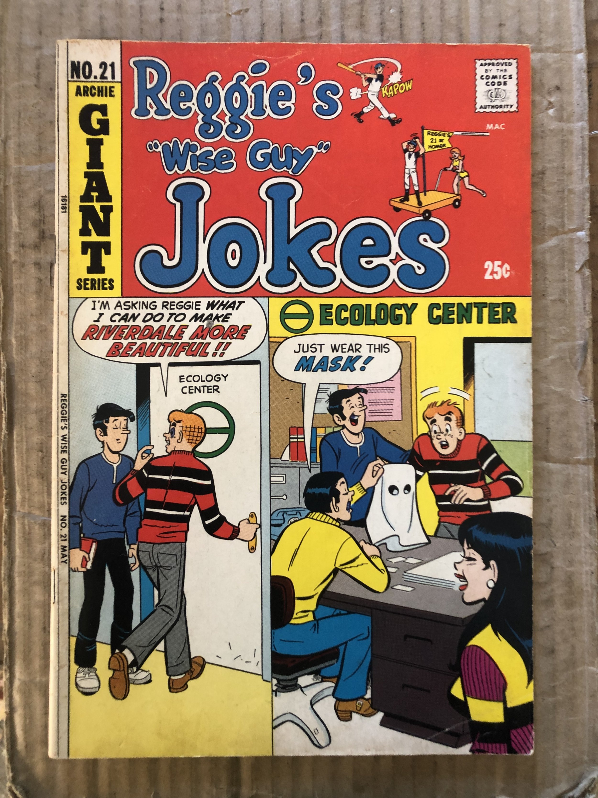 Reggie's Wise Guy Jokes #21 | Comic Books - Modern Age, Archie Comics ...