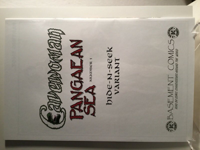 Cavewoman Pangaean Sea 1 BLUE FOIL VARIANT Hide N Seek Budd Root ...