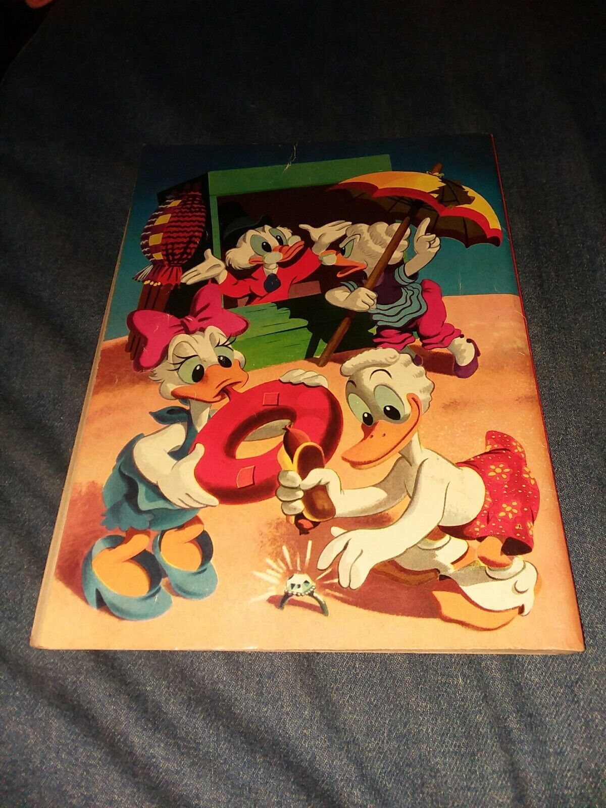 Walt Disney Donald Duck Beach Party 2 dell giant comics 1955 uncle ...