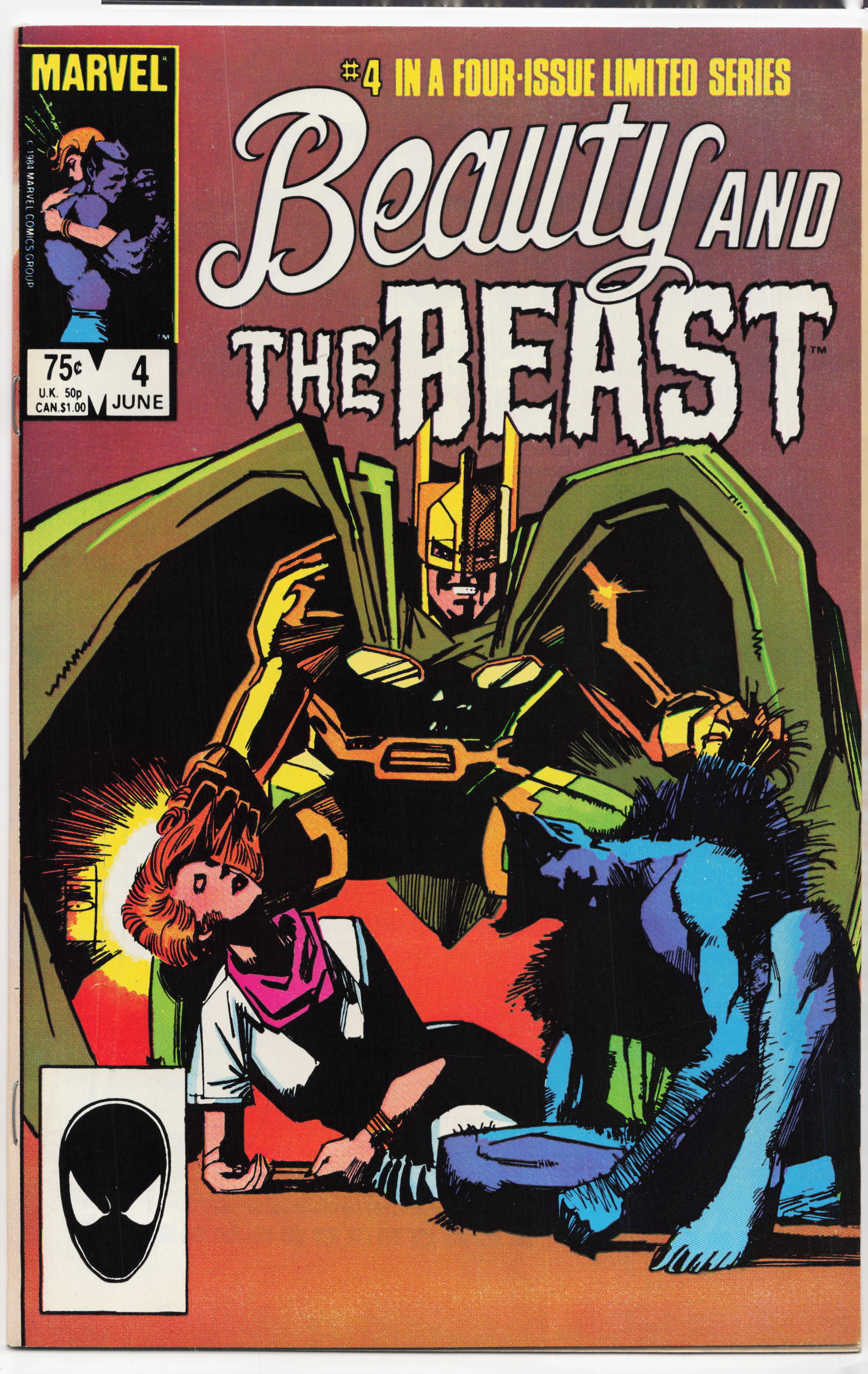 Beauty and the Beast #4 (1985) Beast | Comic Books - Copper Age, Marvel ...