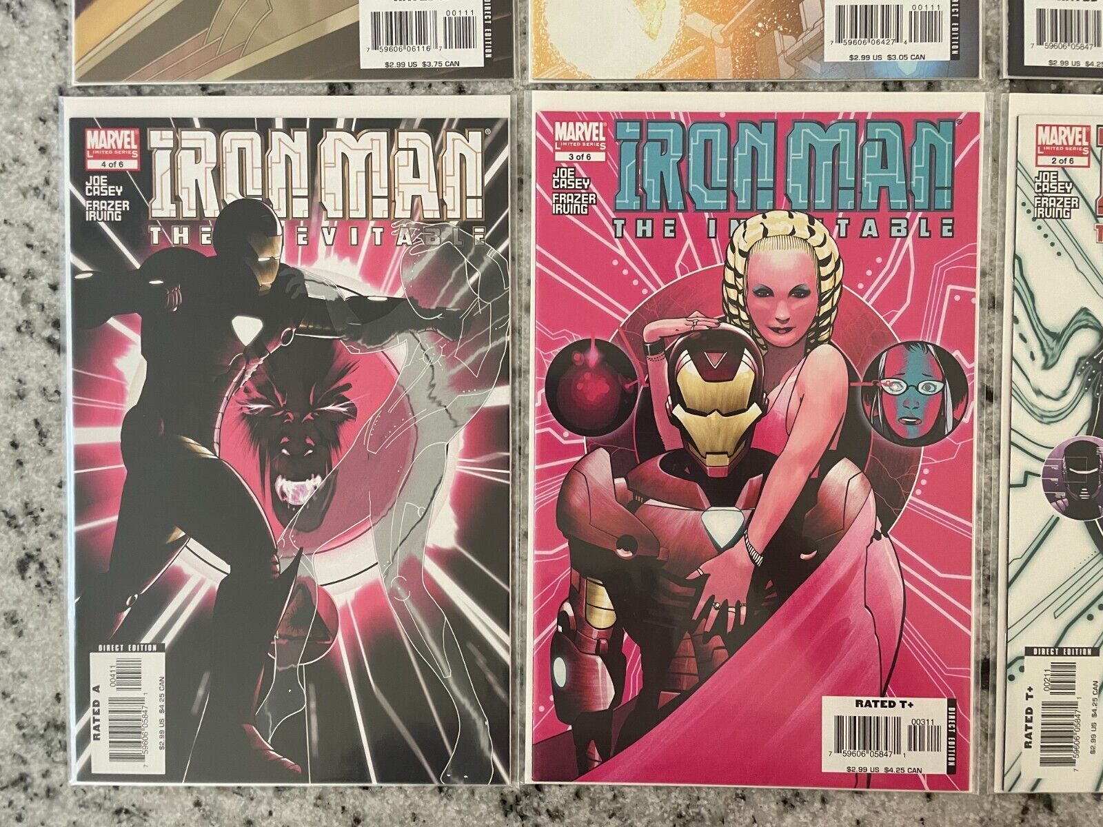 Iron Man The Inevitable Complete Marvel Comics Ser # 1 2 3 4 5 6 + 1 / ...