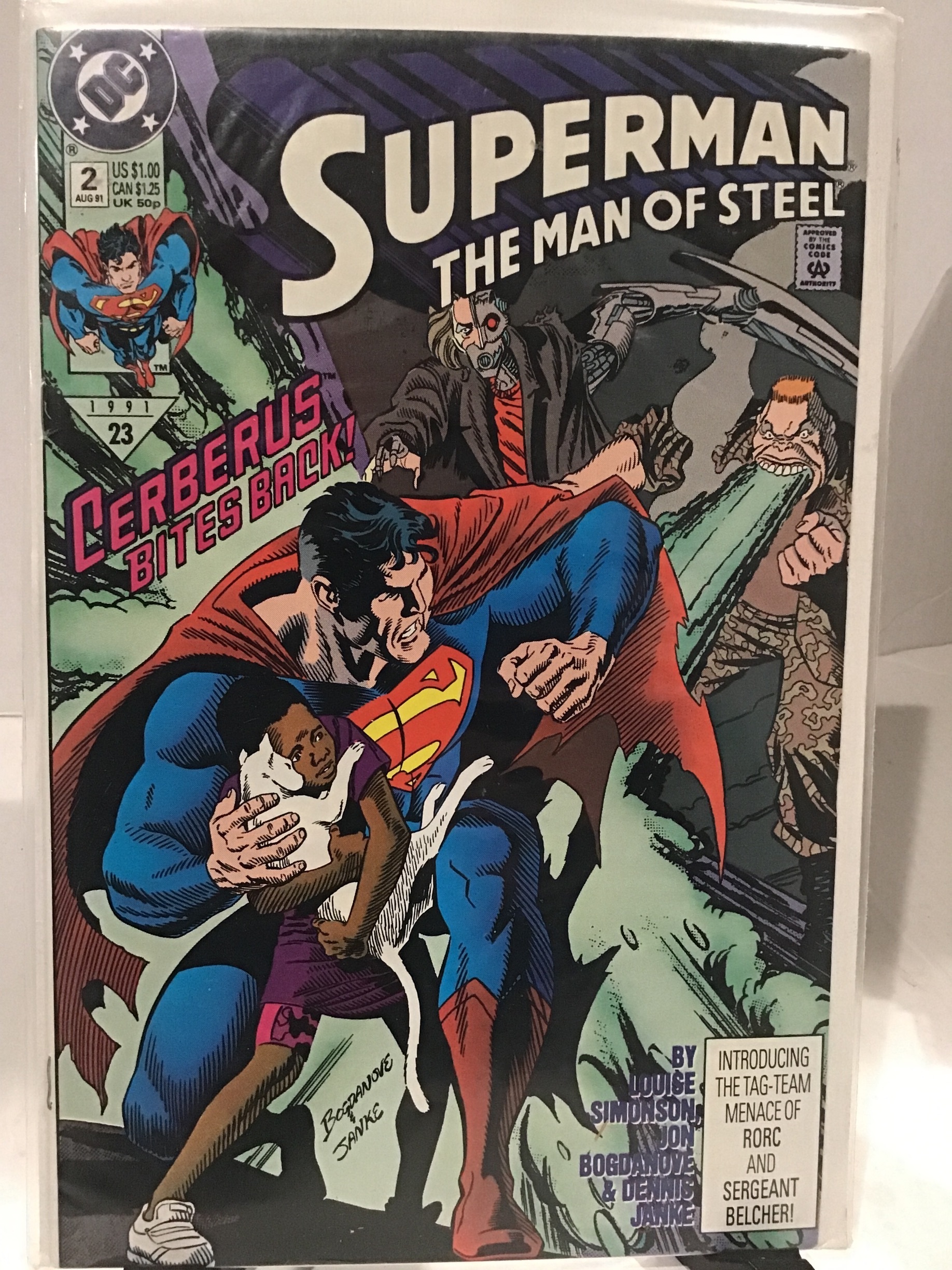 Superman: The Man of Steel #2 (1991) | Comic Books - Copper Age, DC ...