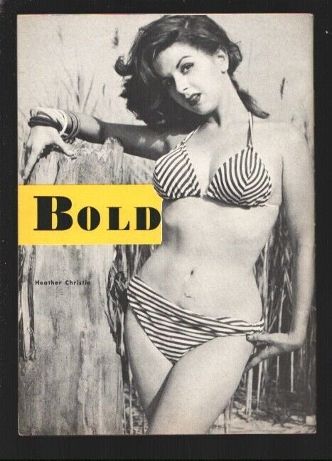 Bold 10/1956-Mini mag-Cheesecake pix-exploitation-scandals-Pat Newman-Marla e... | Comic Books ...