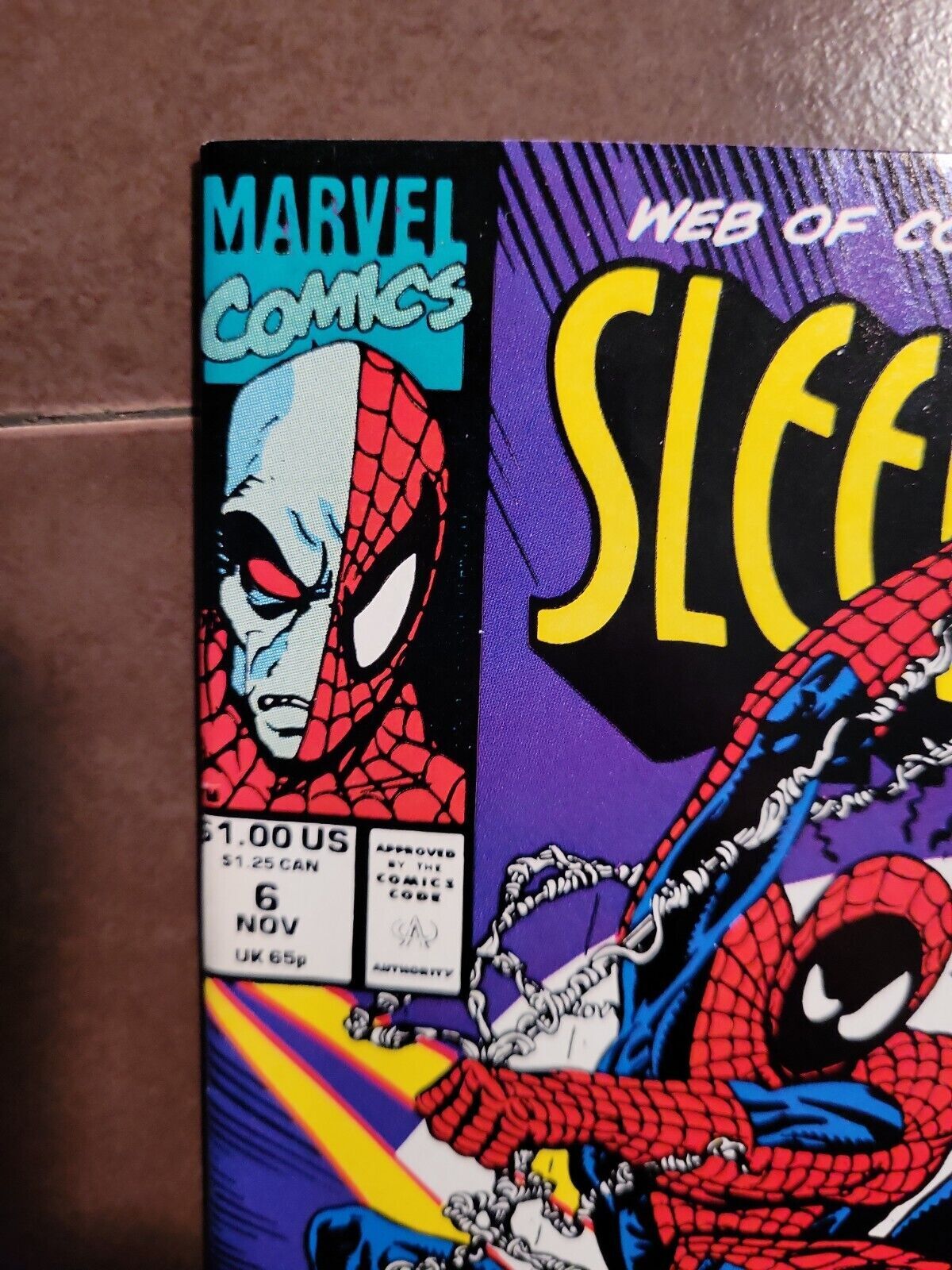 Sleepwalker 6 NM/M 9.8 Marvel 1991 Spider-Man Bret Blevins | Comic ...