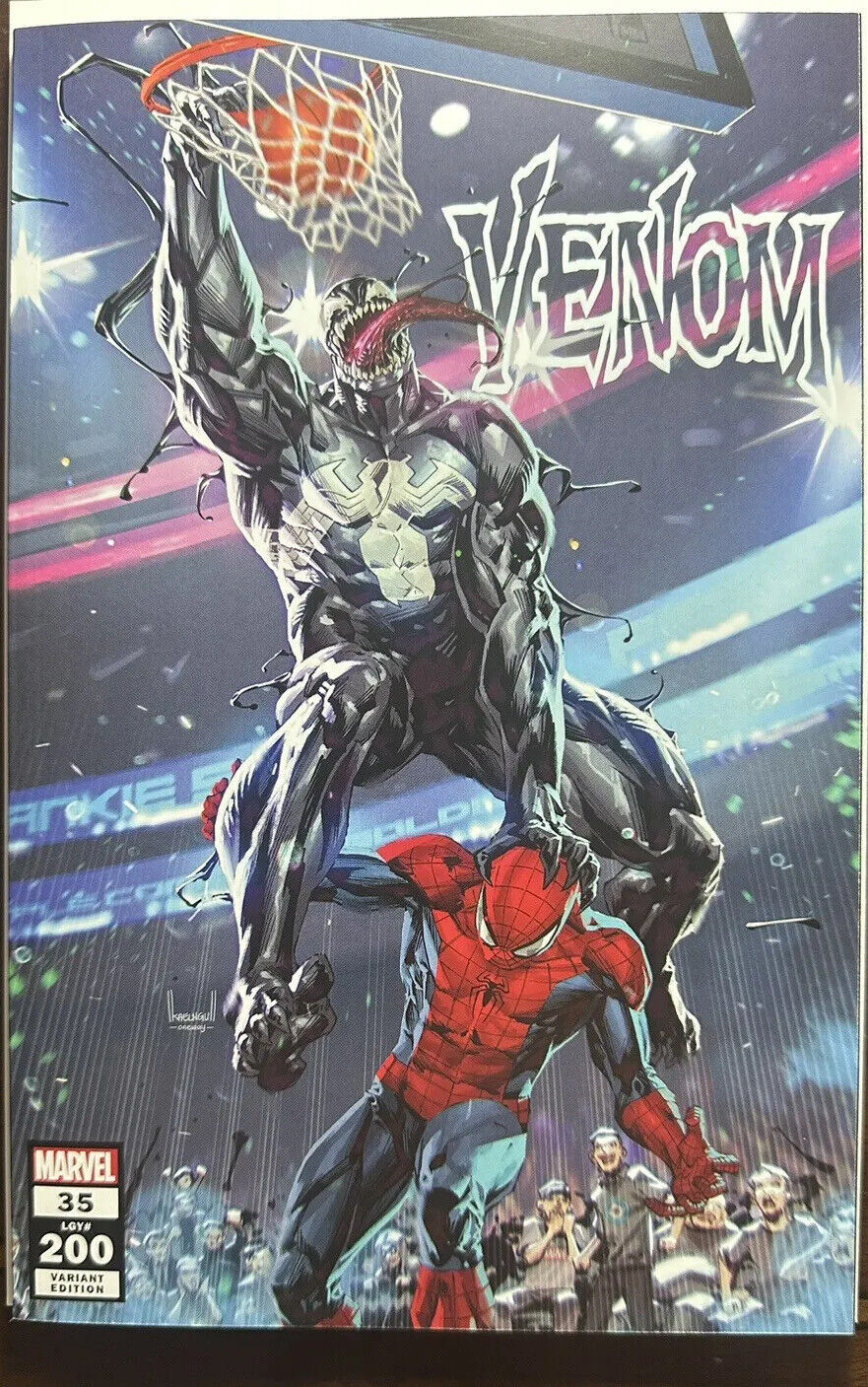 ?Venom 35 200 Marvel Kael Ngu Spider-Man Slam Dunk Basketball Trade ...