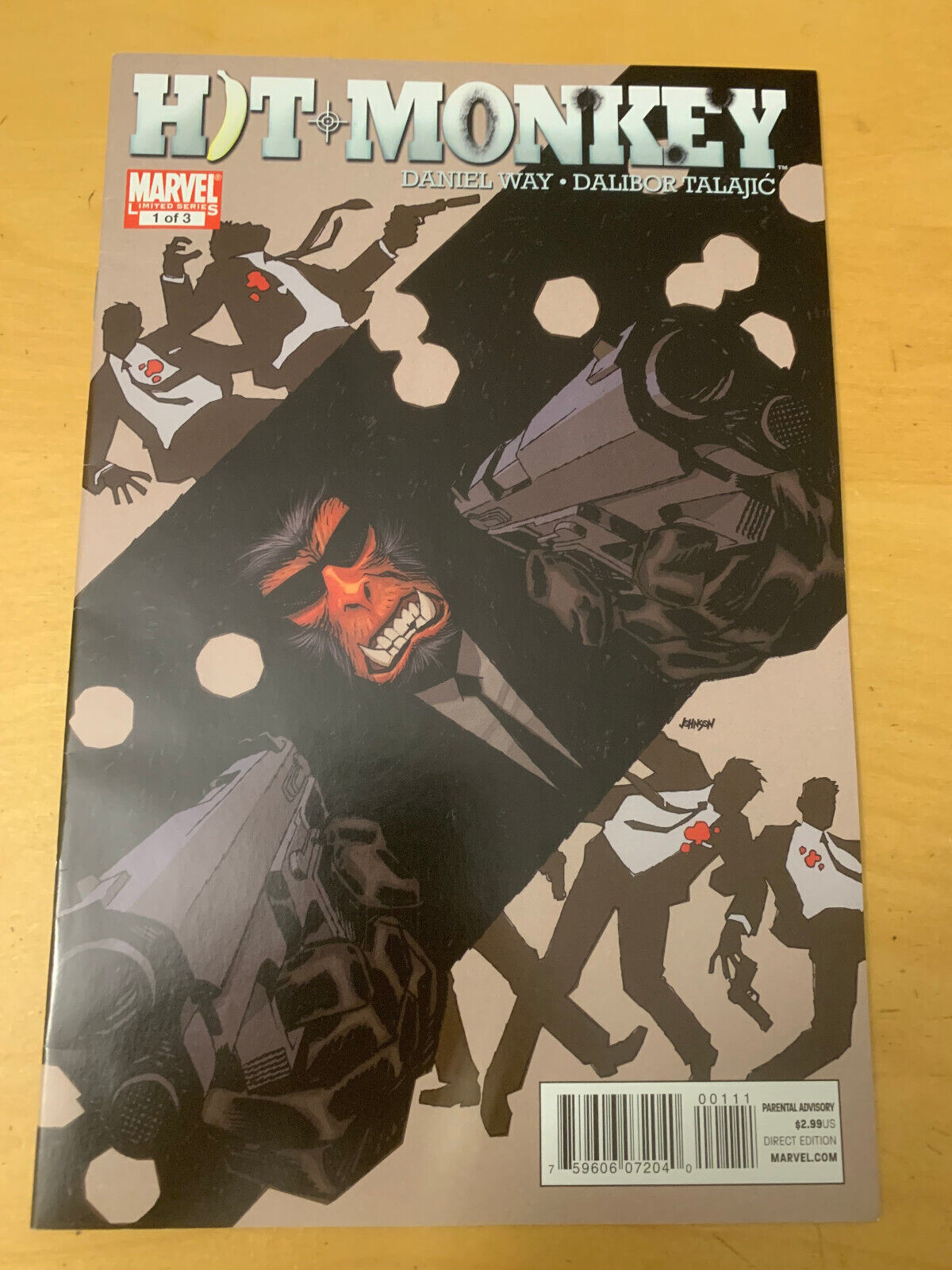 HIT Monkey 1 Daniel WAY First Print Limited Series | Comic Books - Modern Age, Marvel / HipComic