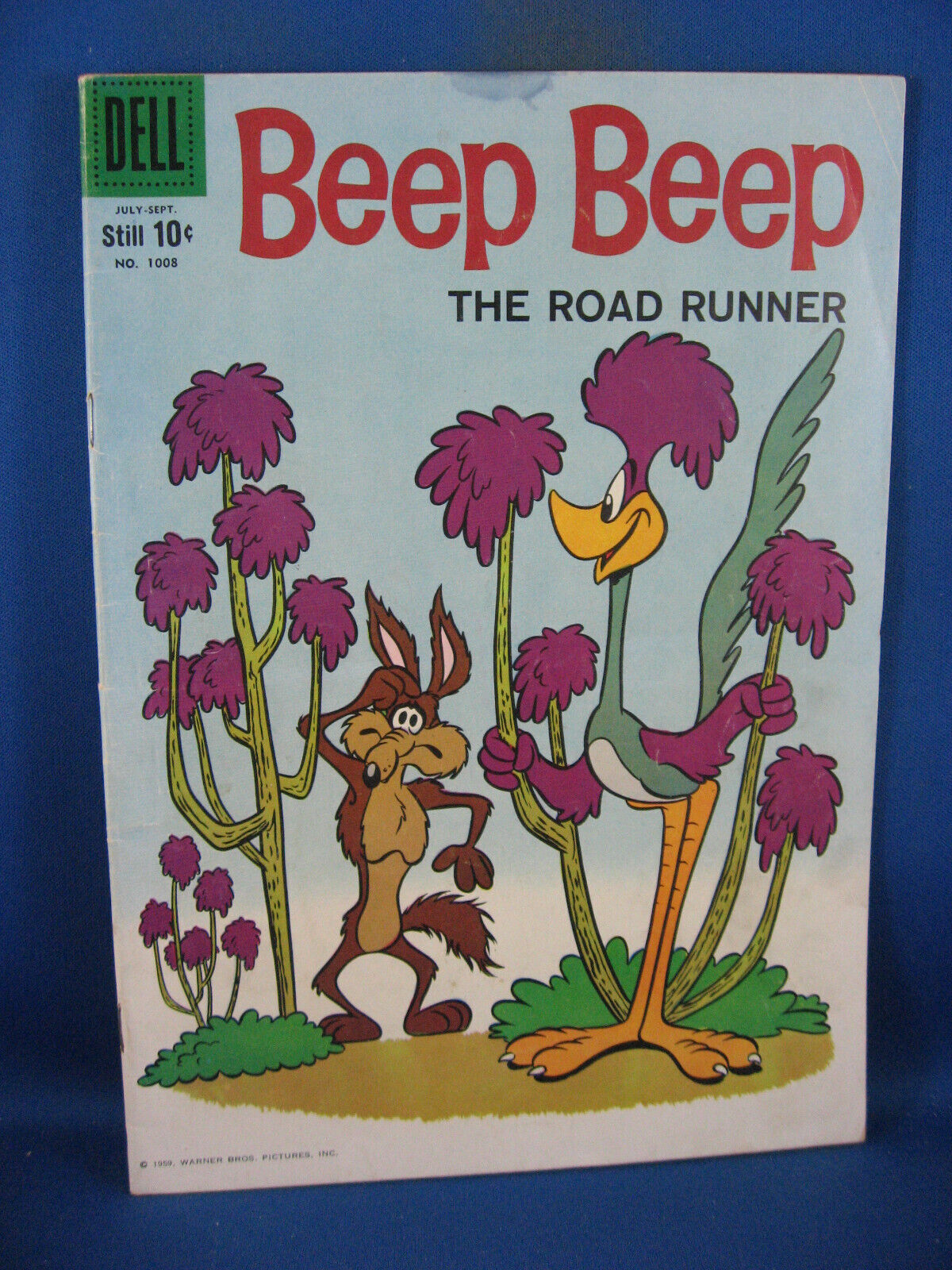 Four Color 1008 Beep Beep the Roadrunner VG+ 1959 Dell | Comic Books ...