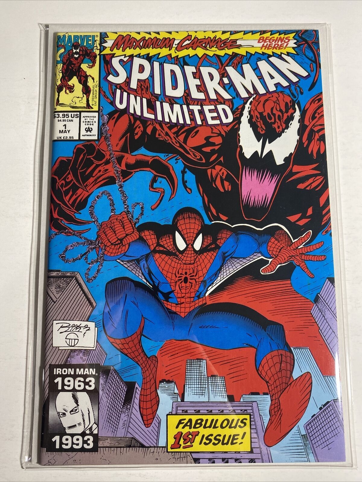 Spider-Man Unlimited #1 - 1st Appearance Shriek! Marvel 1993 Movie MCU ...