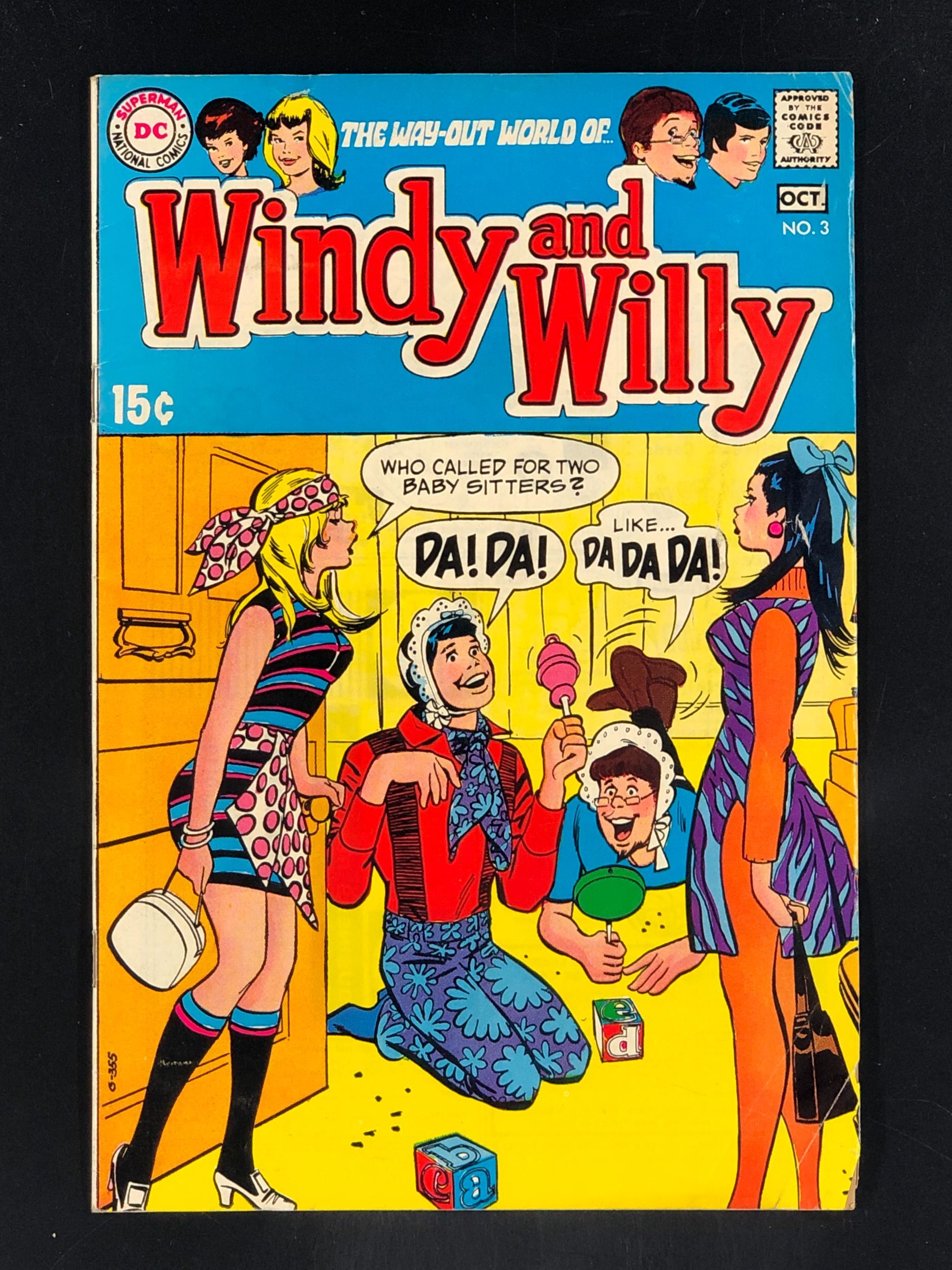 Windy and Willy #3 (1969) | Comic Books - Silver Age, DC Comics, Humor ...