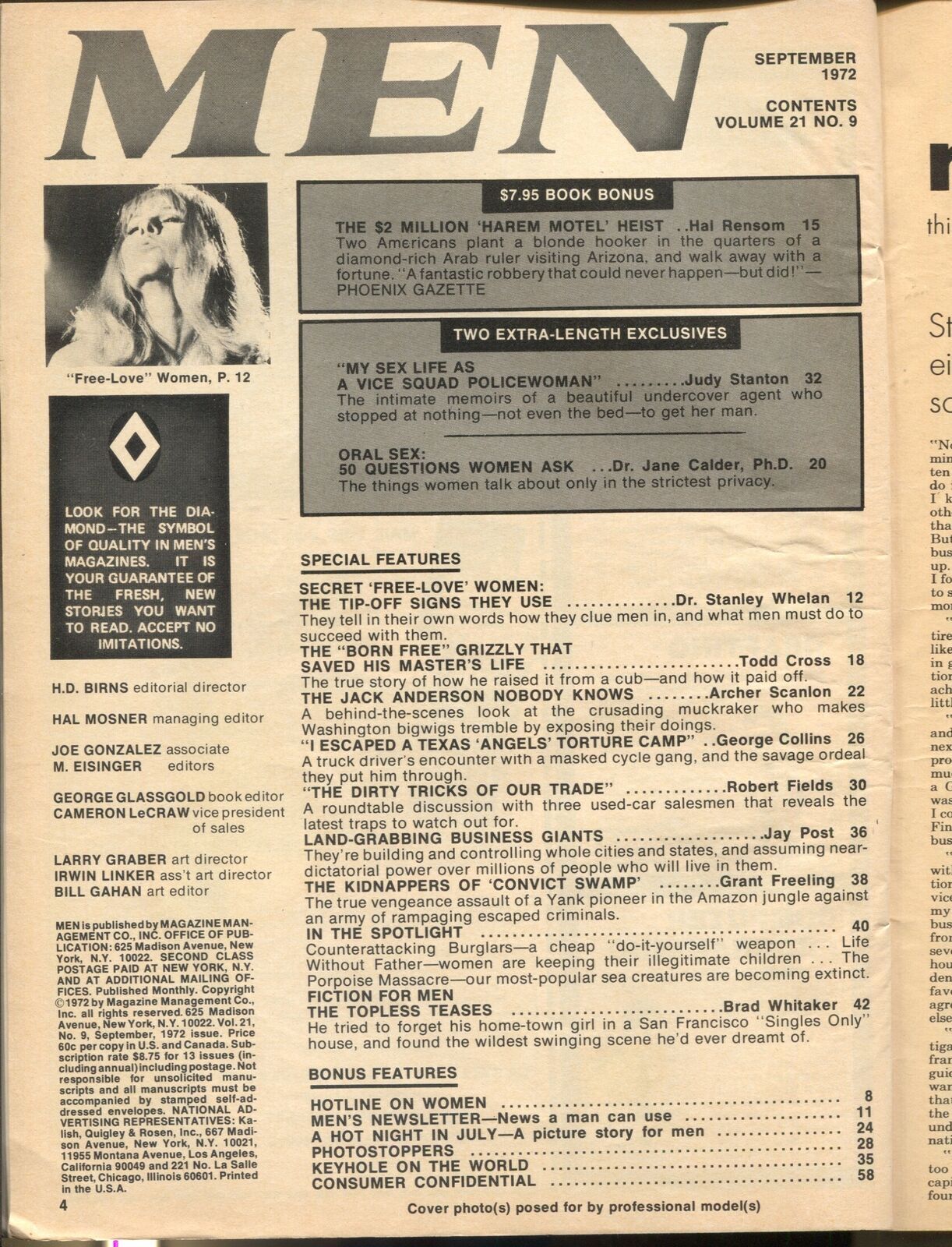 Men 9/1972-Atlas-vice squad police woman-torture-Earl Norem-Bruce ...