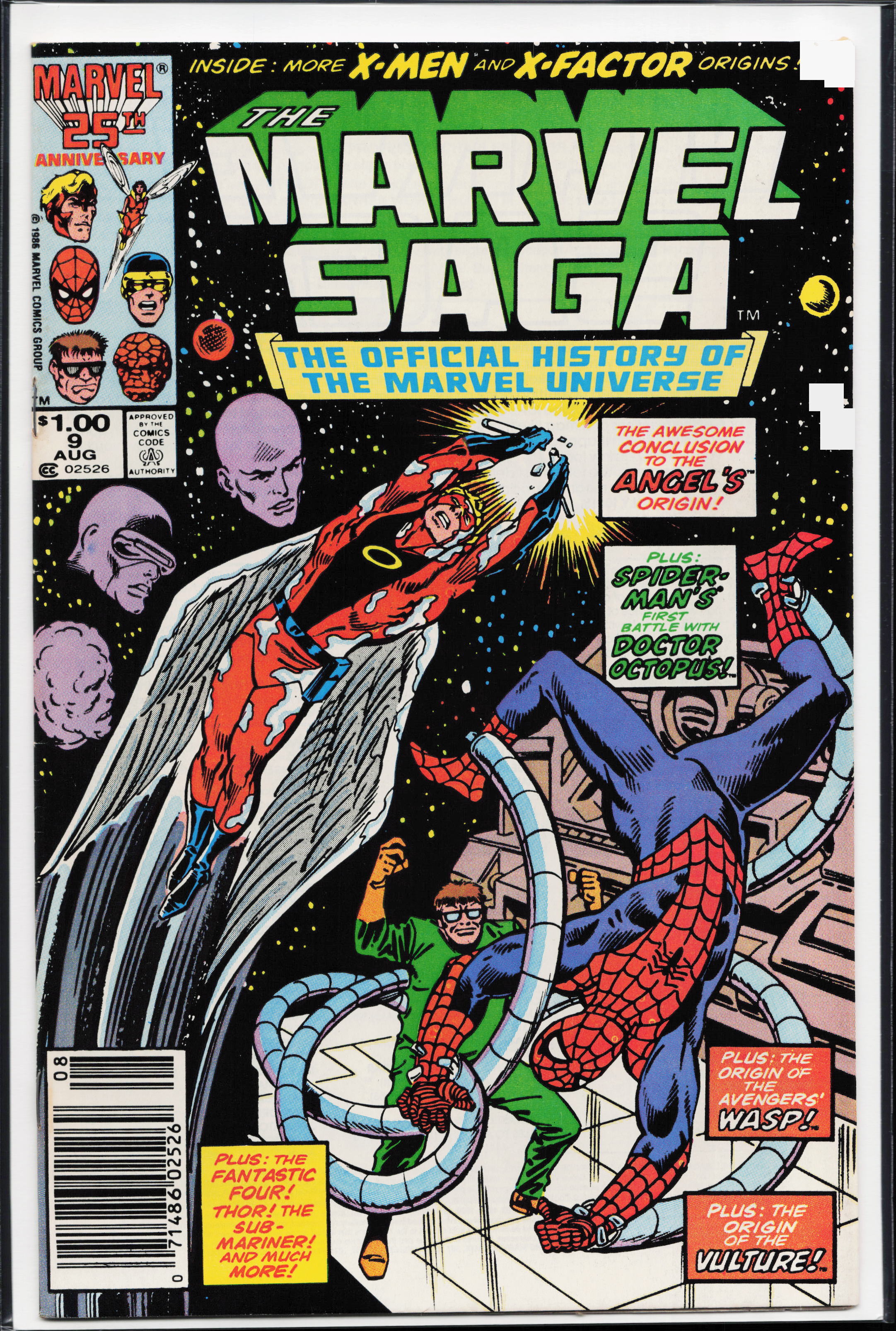 The Marvel Saga The Official History of the Marvel Universe #9 (1986 ...