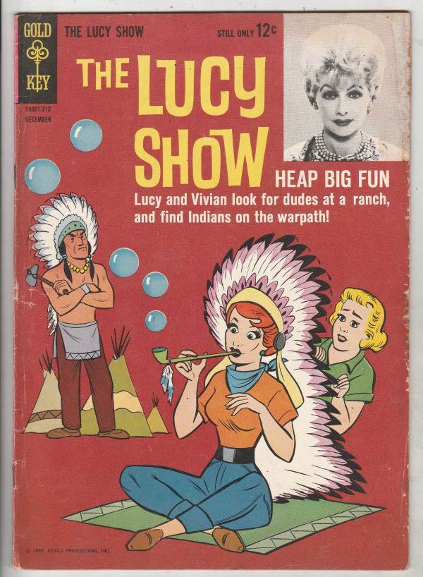 Lucy Show, The #3 (Dec-63) VG/FN- Mid-Grade Lucy Ricardo, Ethel Mertz ...