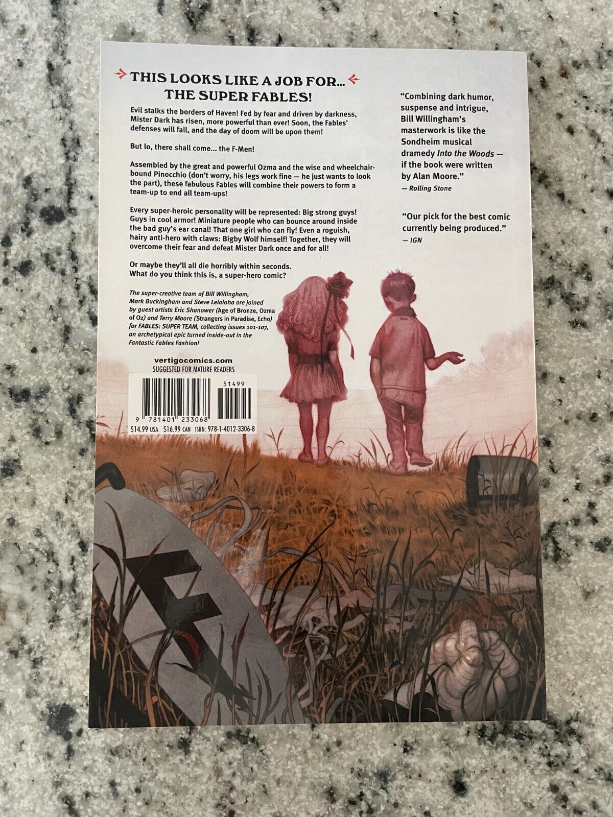 Fables Vol. # 16 Super Team DC Comics TPB Graphic Novel Comic Book J956 ...