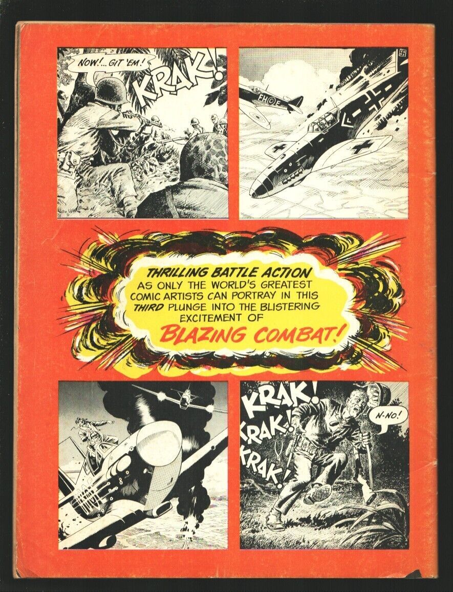 Blazing Combat #3 1966-Frank Frazetta-Reed Crandall-Wally Wood-Alex ...