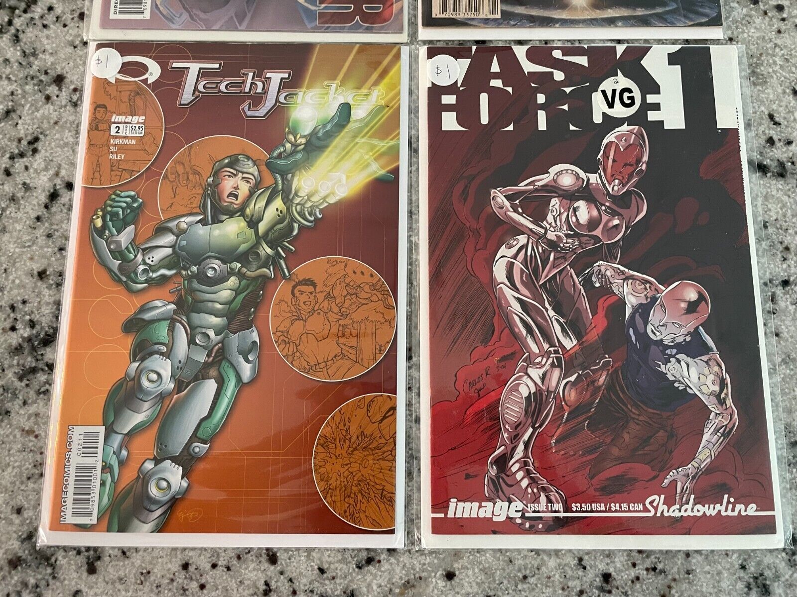 4 Image Comics Tech Jacket #2 Task Force #1 Supreme #1 The Red Star #7 NM 3 J801 | Comic Books ...
