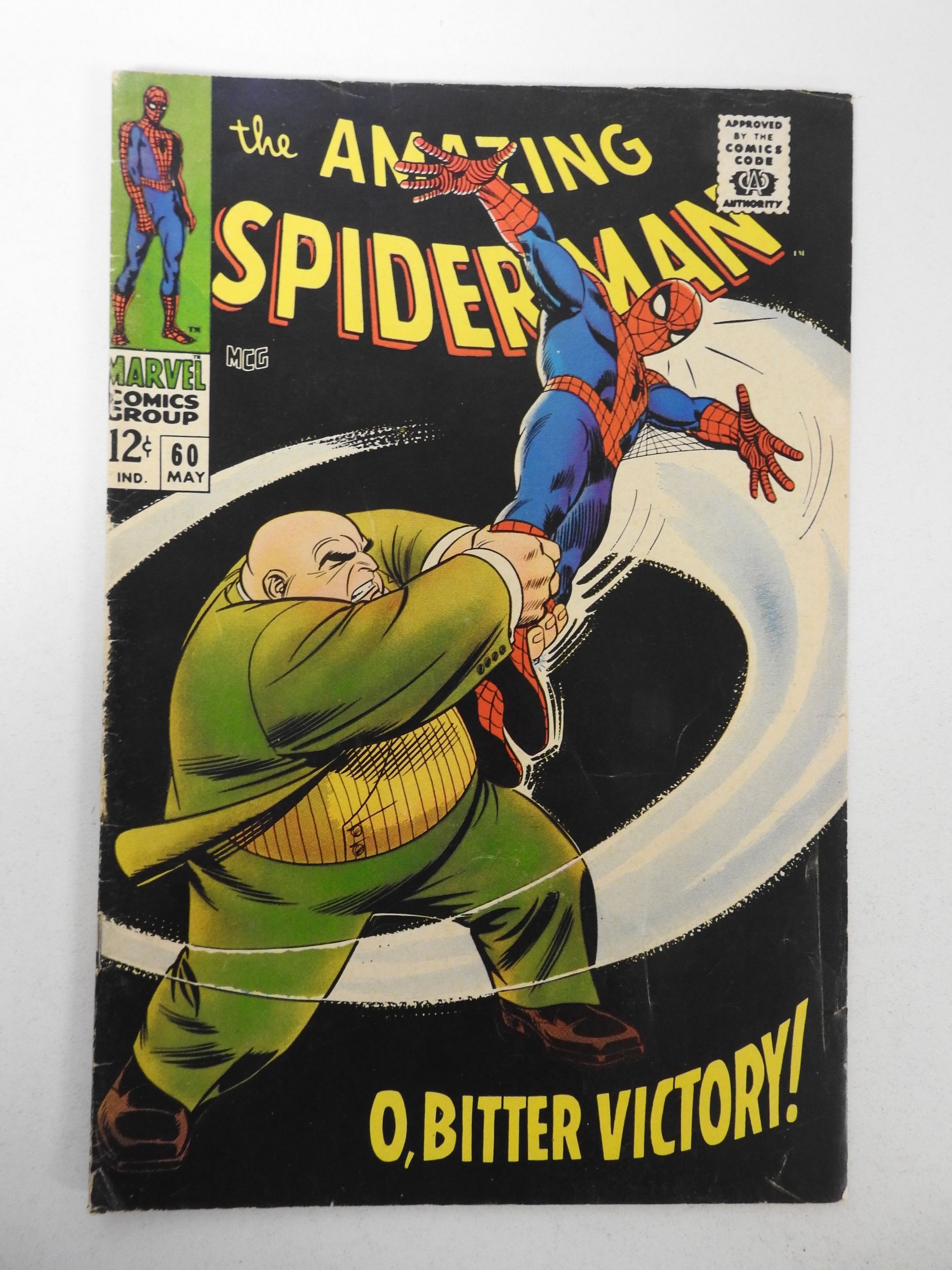The Amazing Spider-Man #60 (1968) 1/4 in spine split | Comic Books ...