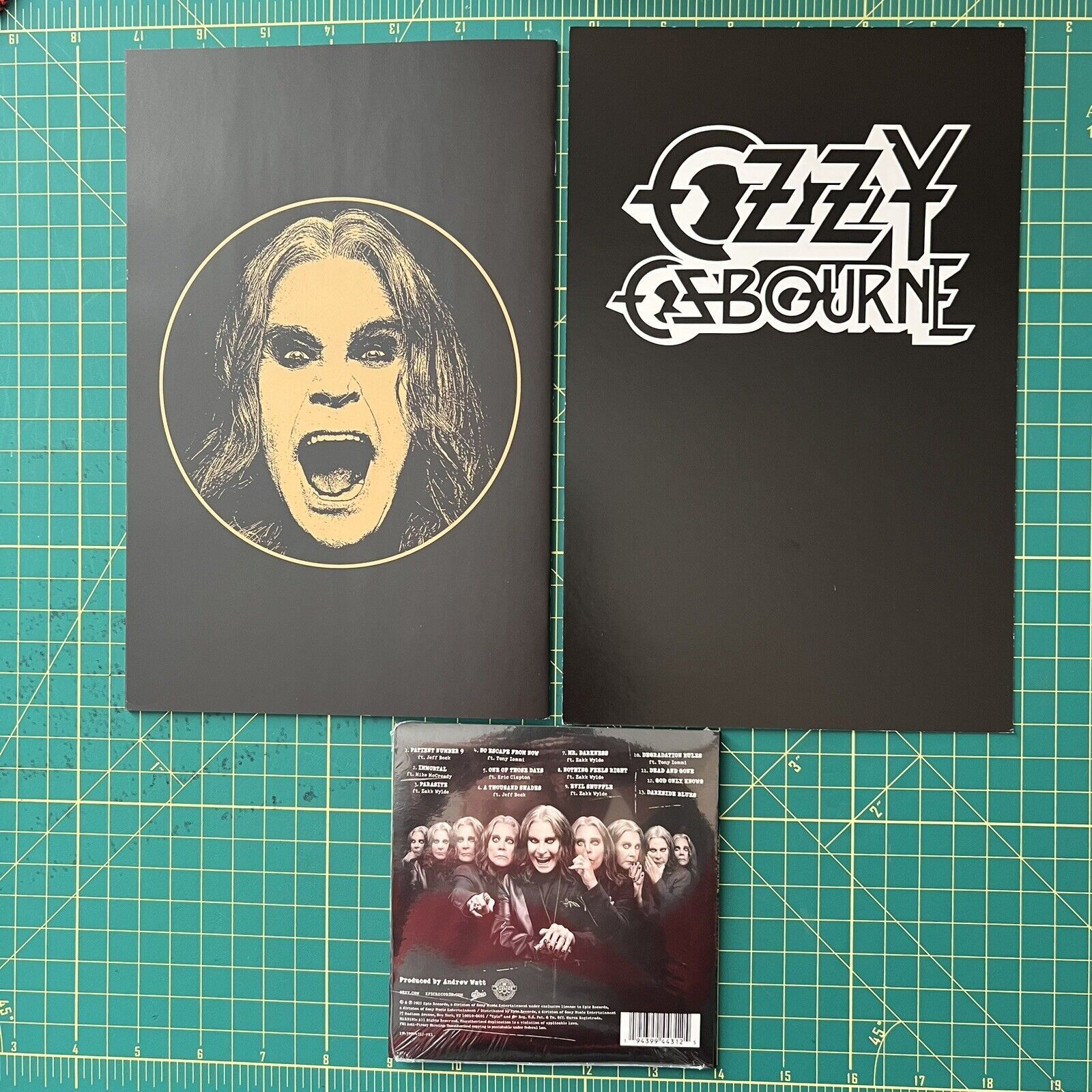 OZZY Osbourne PATIENT #9 Comic PX Exclusive Variant CD McFarlane LTD ...