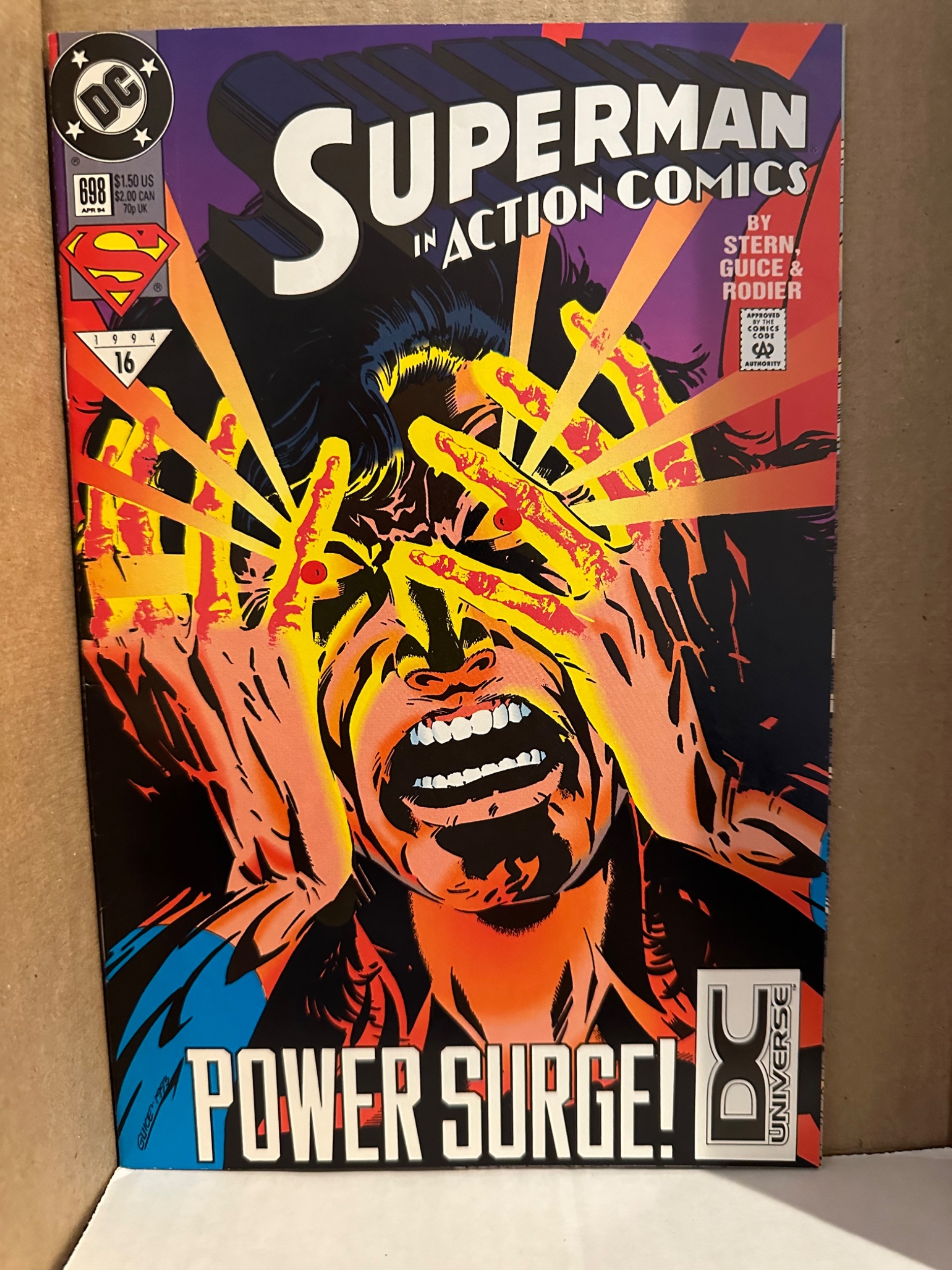 Action Comics #698 Very RARE DCU VARIANT (1994) | Comic Books - Modern ...