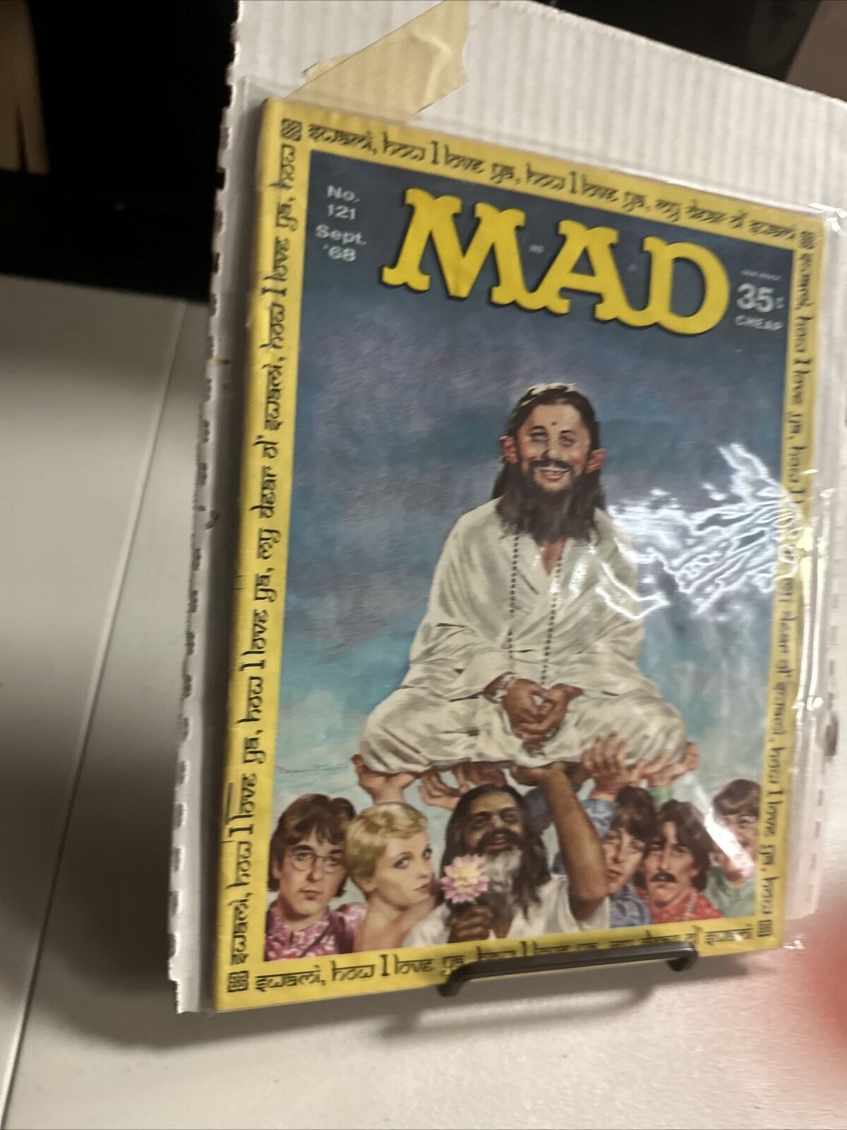 Mad Magazine September 1968 No. 121 The Beatles Comic Book | Comic ...