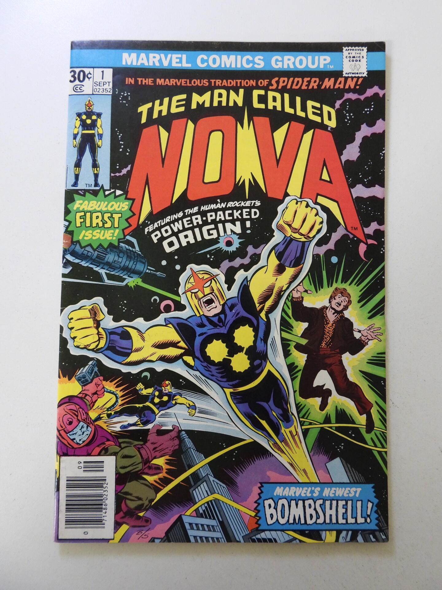 Nova #1 (1976) origin and 1st appearance of Nova VF- condition | Comic ...